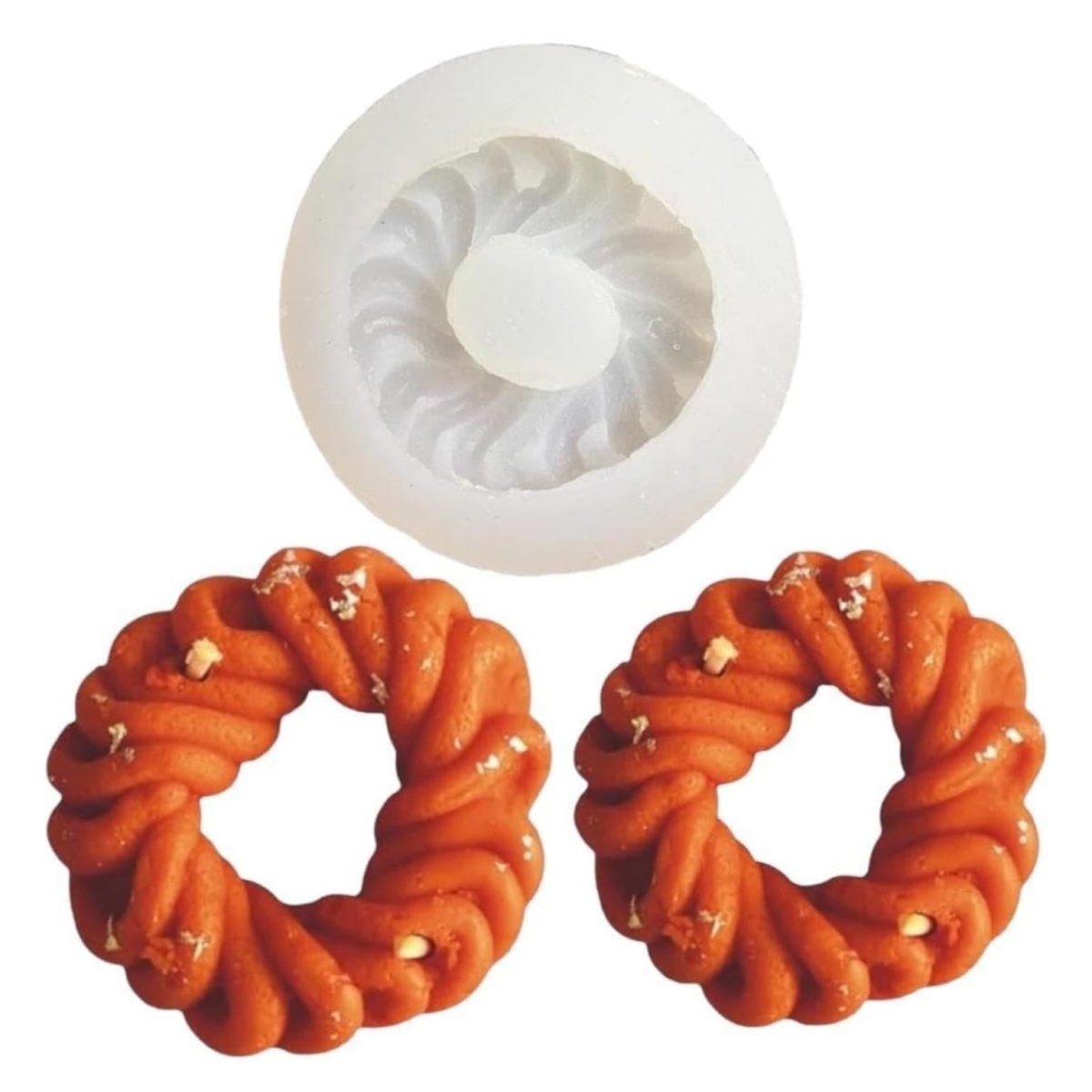 Lyba Moulds Imarti Mithai Moulds Fondant Candle Silicone Fondant Mould ...