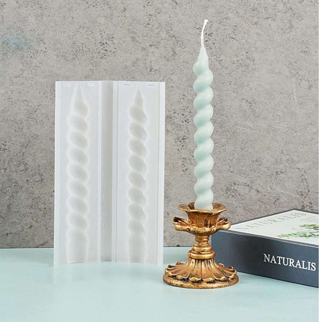Lyba moulds Spiral Taper Silicone Candle Mould – Bakeware India