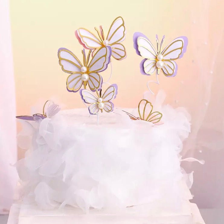 Bakewareind 3D Butterfly Decorating Cake Topper