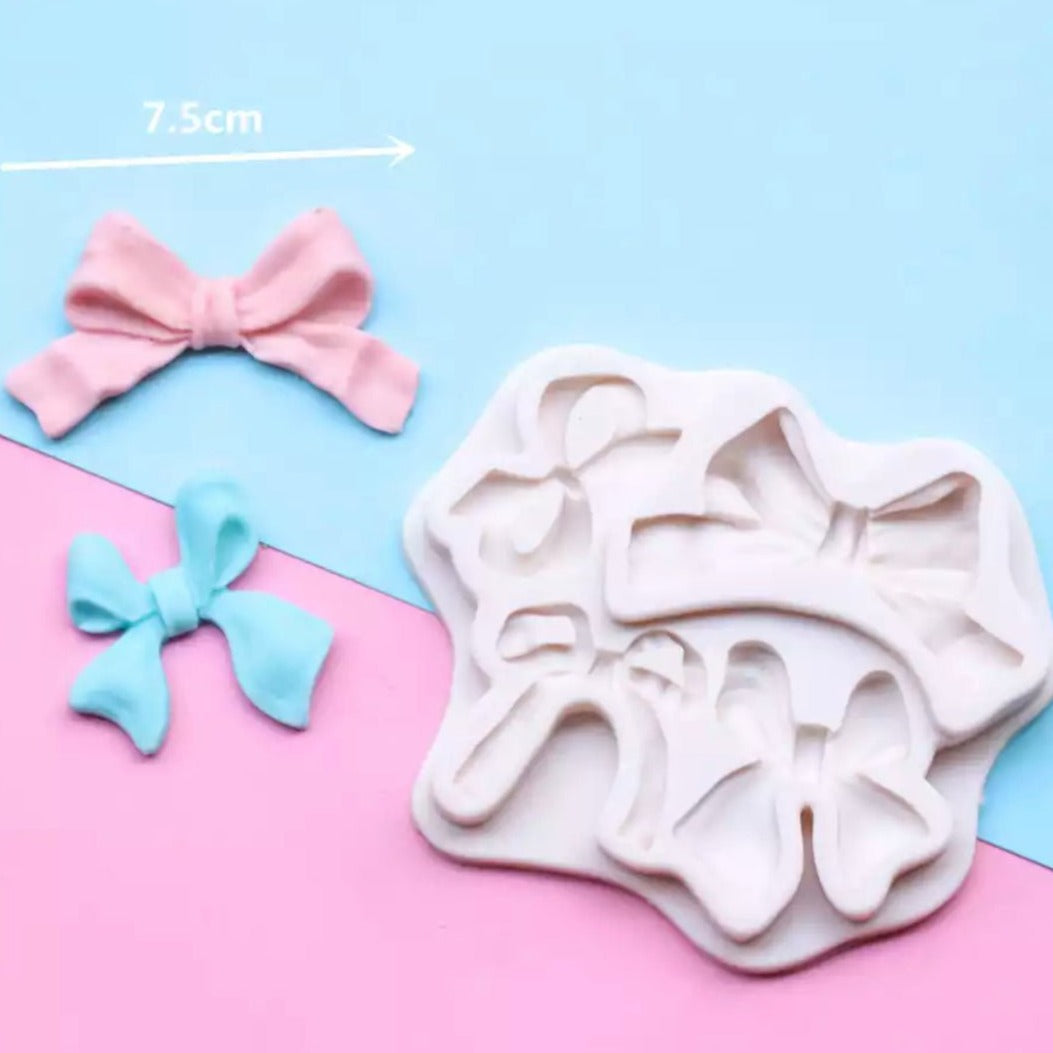 Bakewareind Assorted Big Bow Fondant Silicone Mould