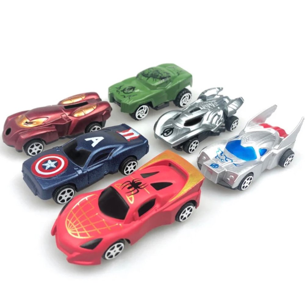 Bakewareind Avengers Car Toy Topper For Cake Decorating,6pcs – Bakeware ...