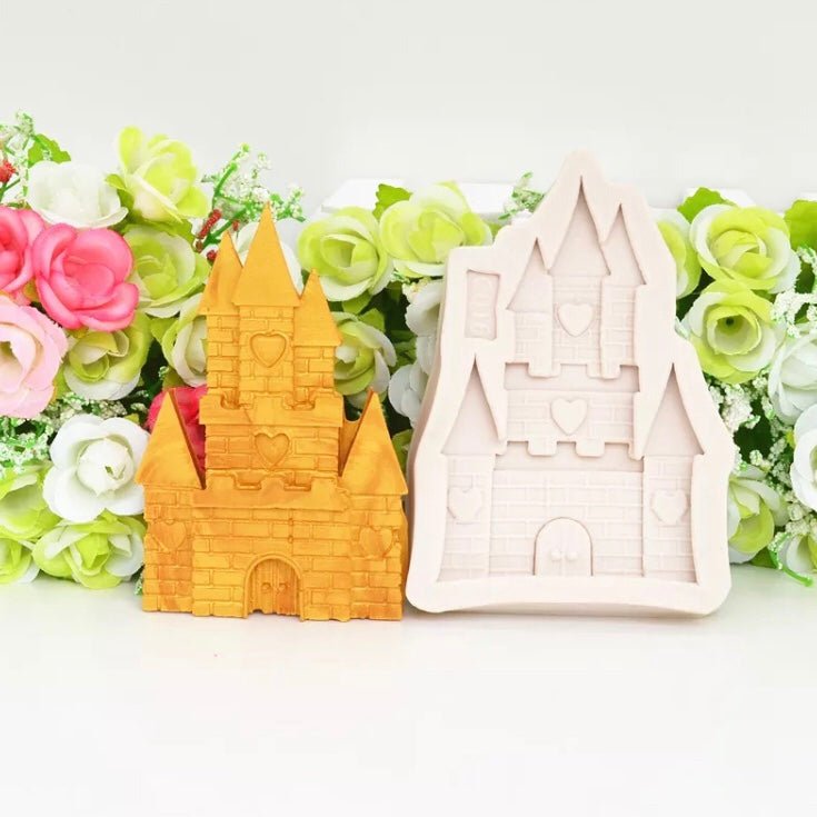 Bakewareind Castle Fondant Silicone Mould