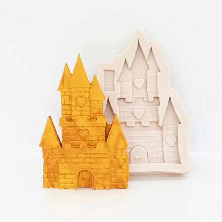 Bakewareind Castle Fondant Silicone Mould