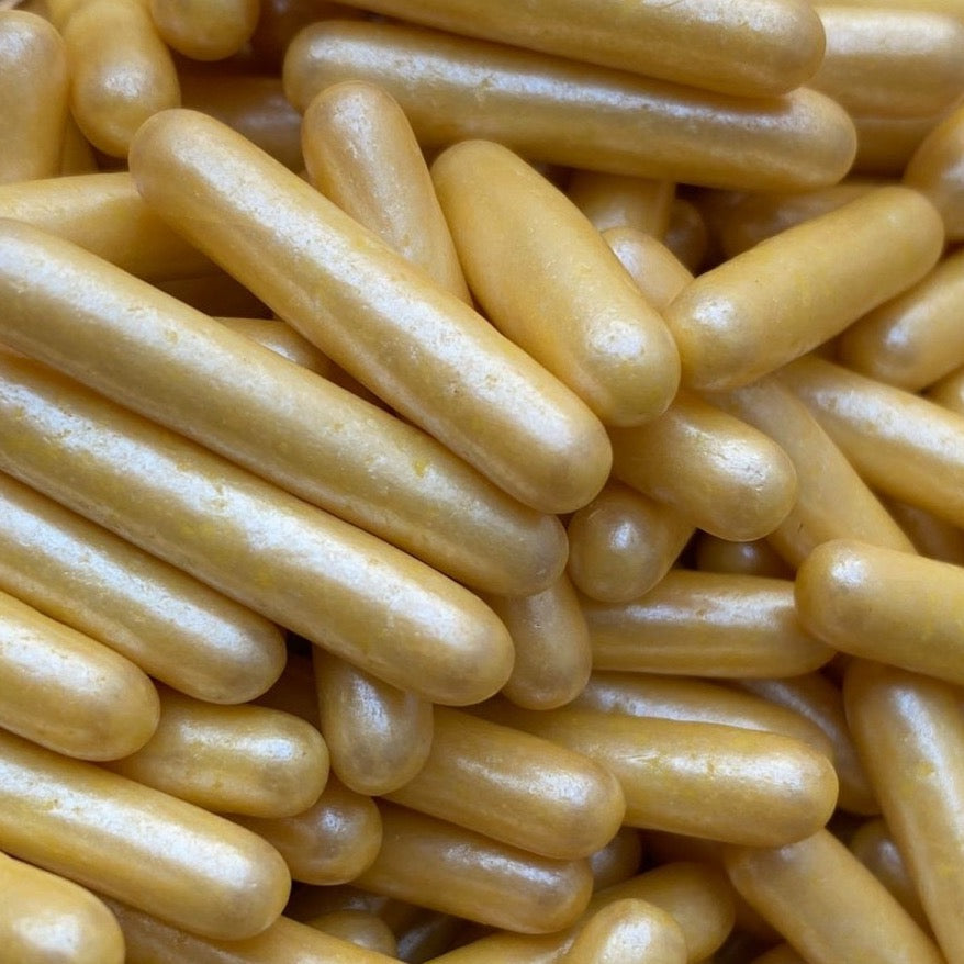 Bakewareind Edible Cream Dragees Rods Sprinkles ,100g