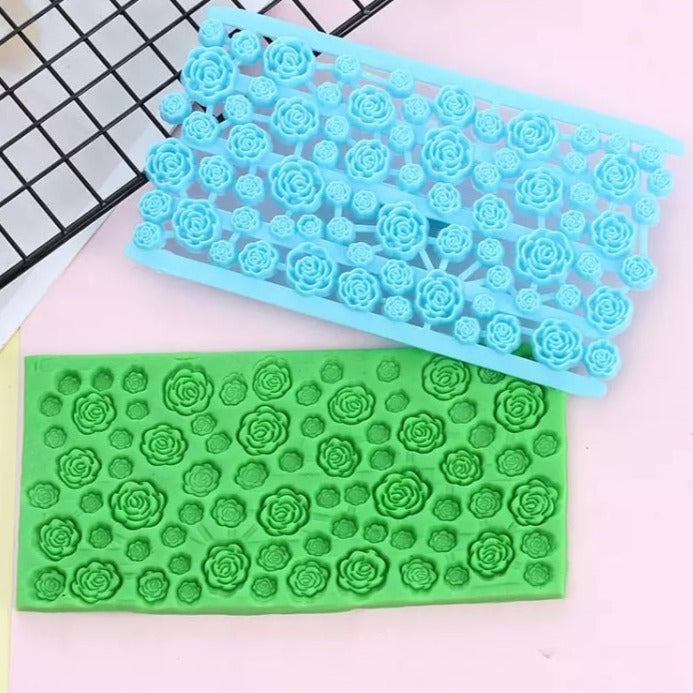 Bakewareind Rose Flower Embosser