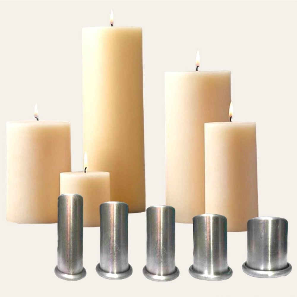 Lyba Moulds Candle Pillar Mould Aluminium