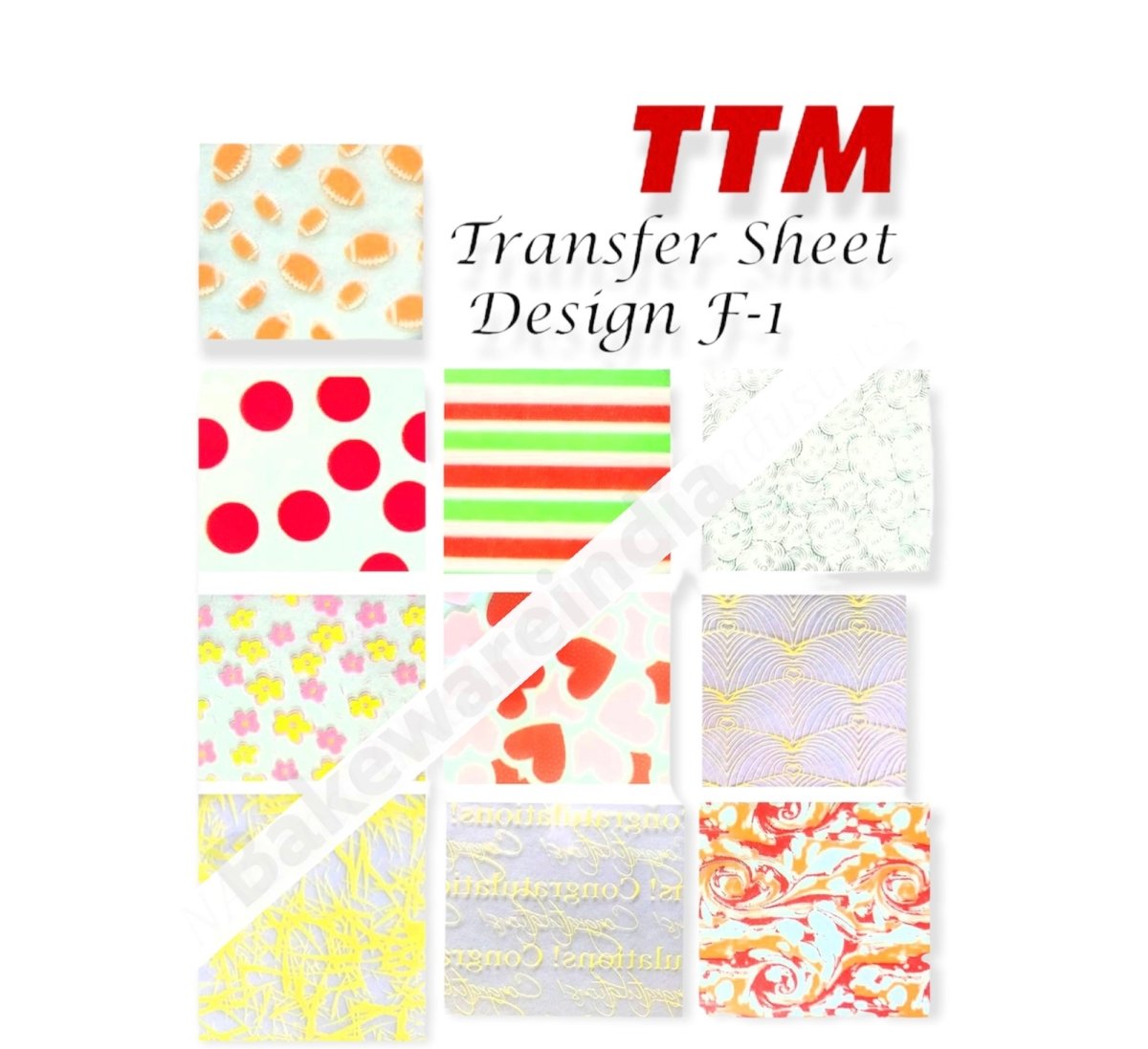 Transfer Sheets - Bakewareindia – Bakeware India