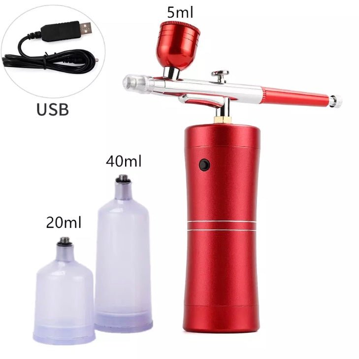 Bakewareind Wireless Airbrush Compressor Gun For Cake