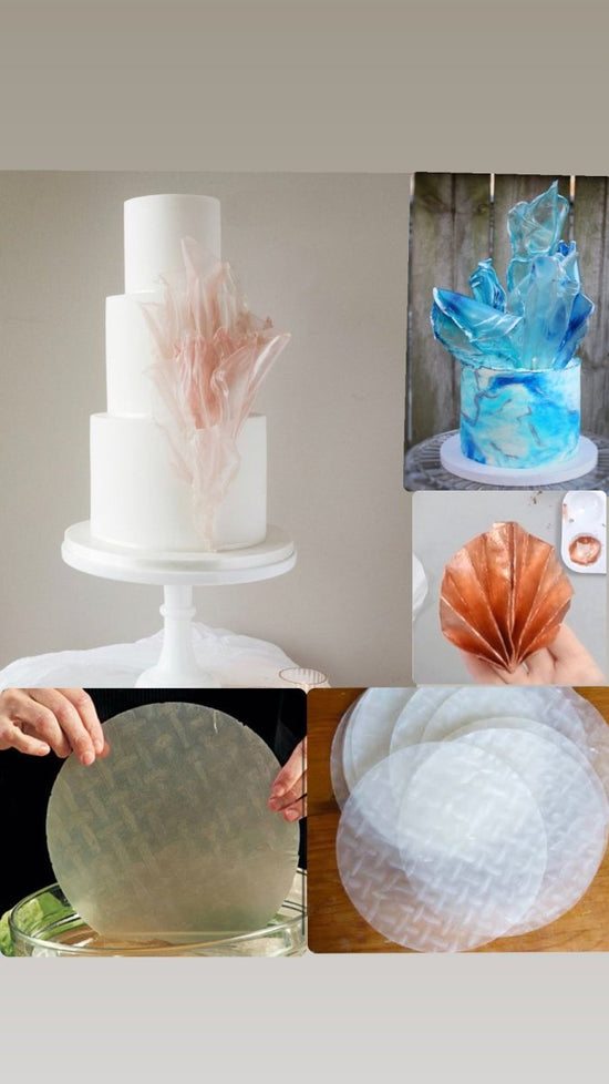 Edible Rice Wafer Paper Sheets