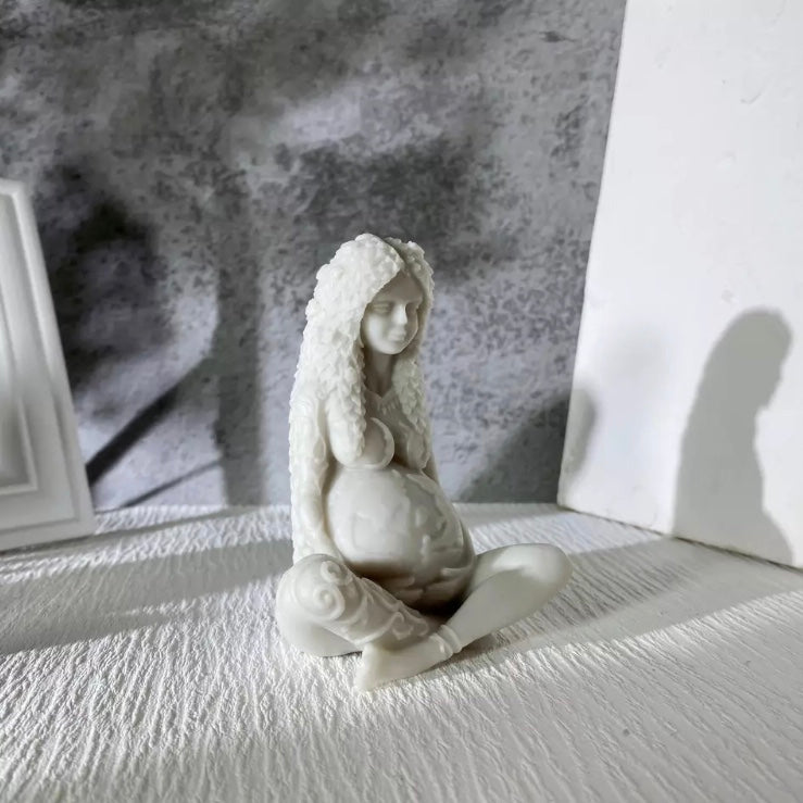 Lyba Moulds 3D Mother Earth Gaia Goddess Mould