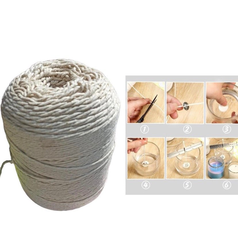 Lyba moulds Noncoated Cotton Wick Roll ,100meter