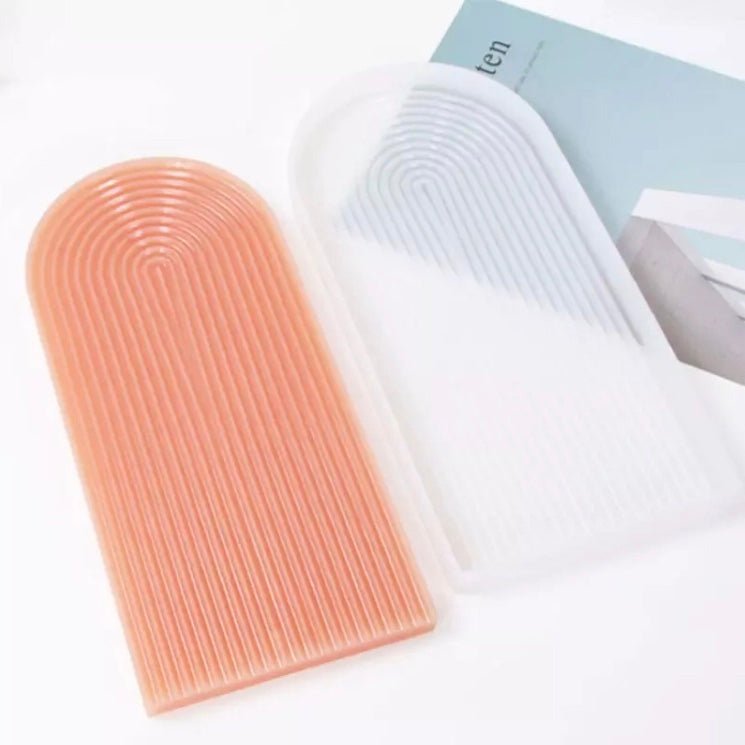 Lyba Moulds Rainbow Nordic Tray Arch Resin Silicone Mould
