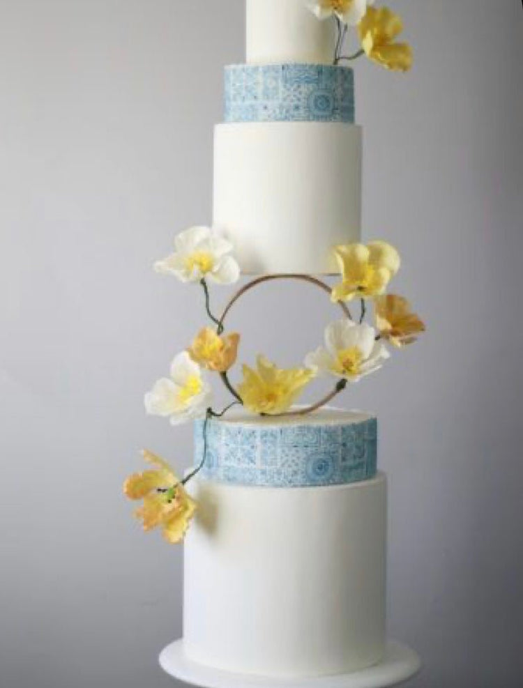 Round Floating Cake Spacer Separator stand